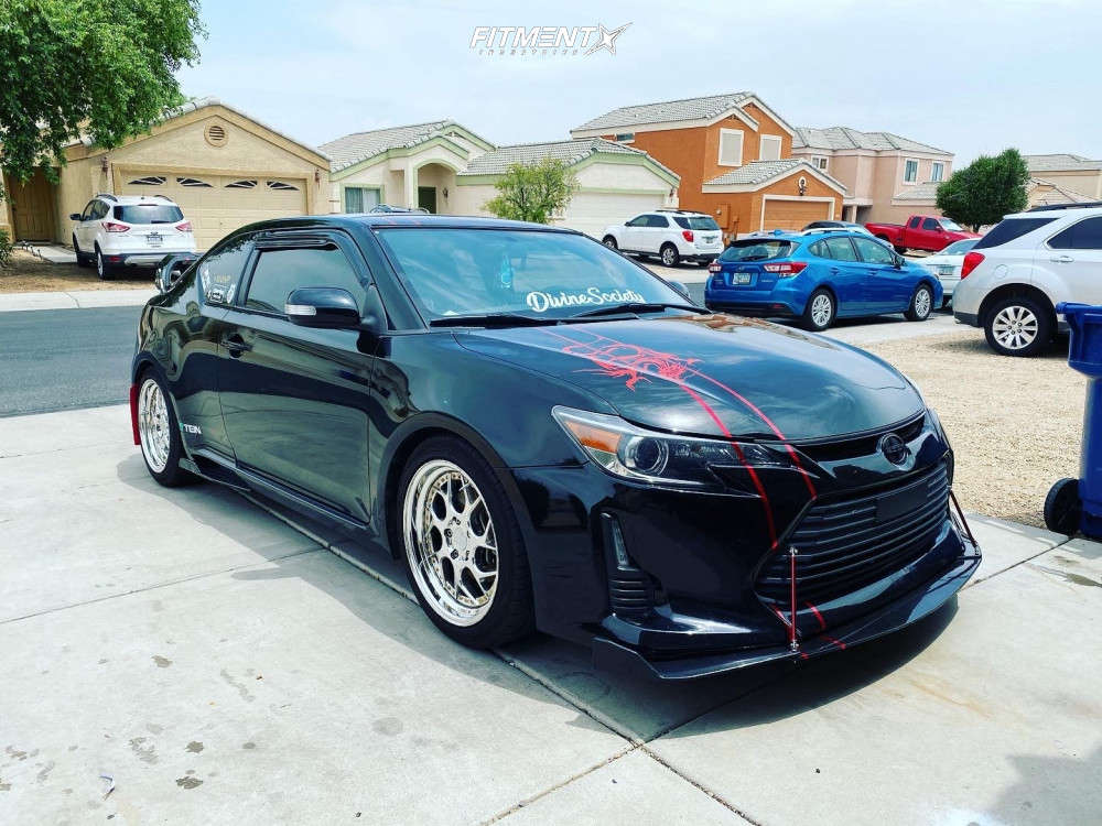 2015 Scion TC Base with 18x8.5 Aodhan Ds01 and Nankang 225x45 on ...
