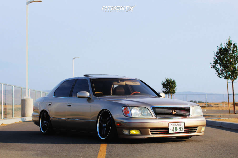 2000 Lexus LS400 Base with 19x8 Racing Hart S3 Pro and Accelera 215x35 ...