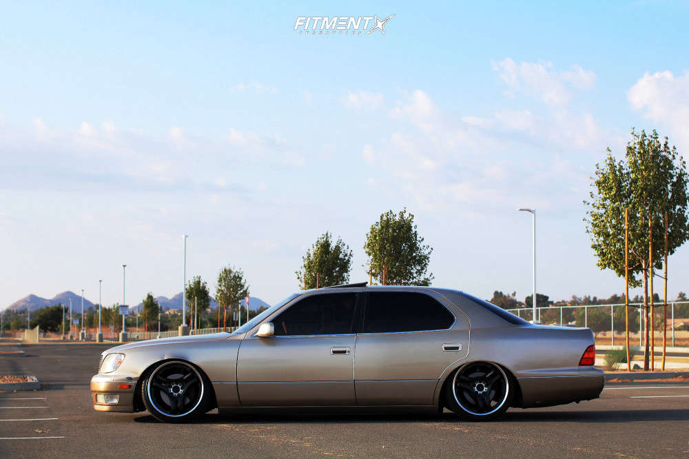 2000 Lexus LS400 Base with 19x8 Racing Hart S3 Pro and Accelera 215x35 ...
