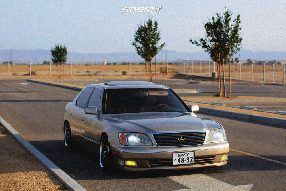 2000 Lexus LS400 Base with 19x8 Racing Hart S3 Pro and Accelera 215x35 ...