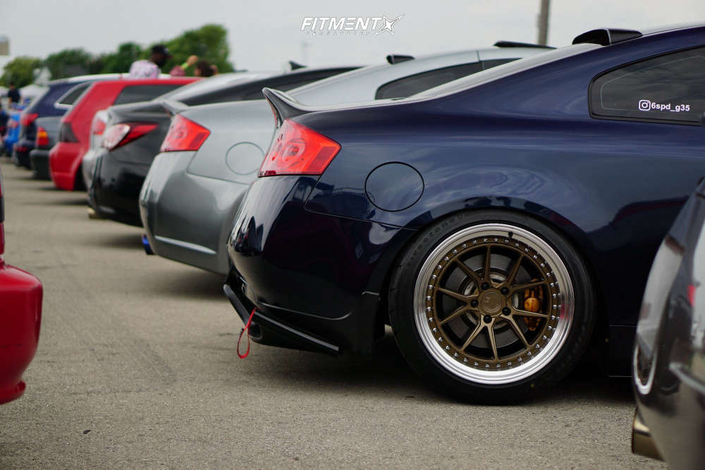 2004 INFINITI G35 Rwd 2dr Coupe w/Leather (3.5L 6cyl 6M) with 19x9.5 ...