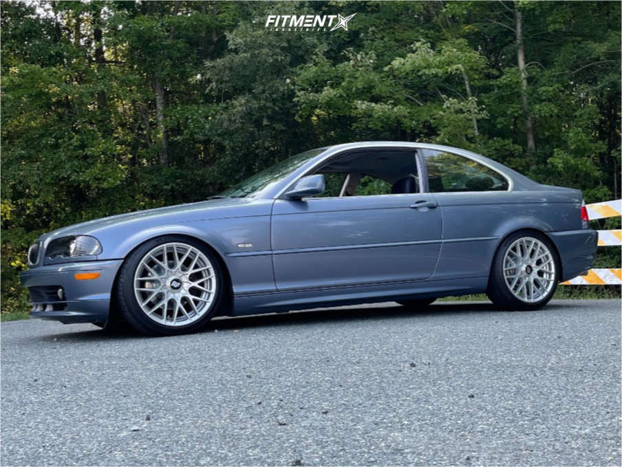2002 BMW 325Ci Base with 18x8.5 Rotiform Rse and Michelin 225x40 on ...
