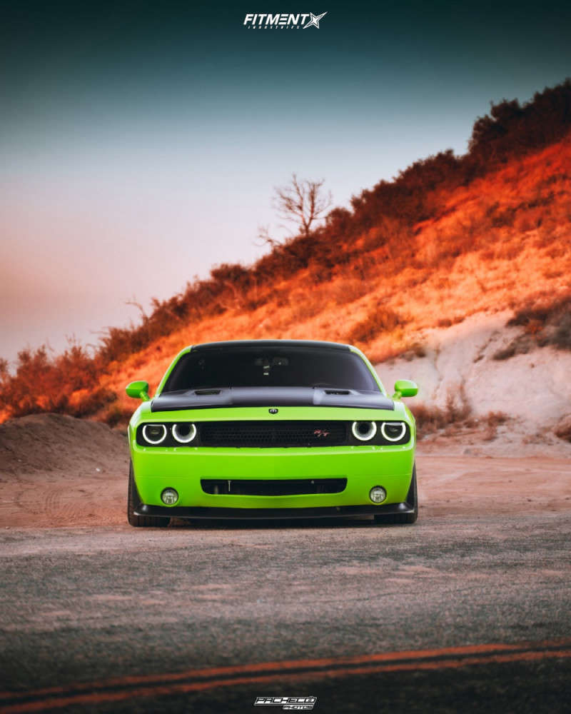 2011 Dodge Challenger R/T with 20x9 Voxx Replicas Hellcat and Firestone ...