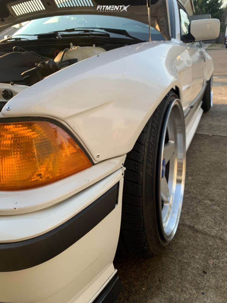 1994 BMW 325is Base with 18x10.5 ESR Forged CR5 and Cosmo 225x40 on ...