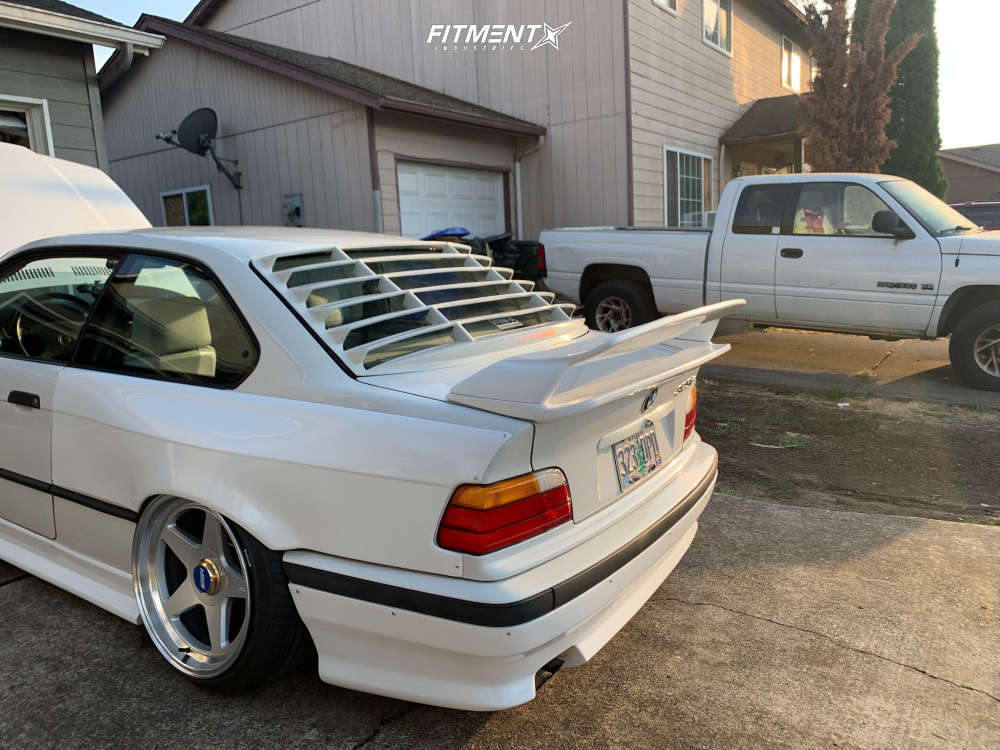 1994 BMW 325is Base with 18x10.5 ESR Forged CR5 and Cosmo 225x40 on ...