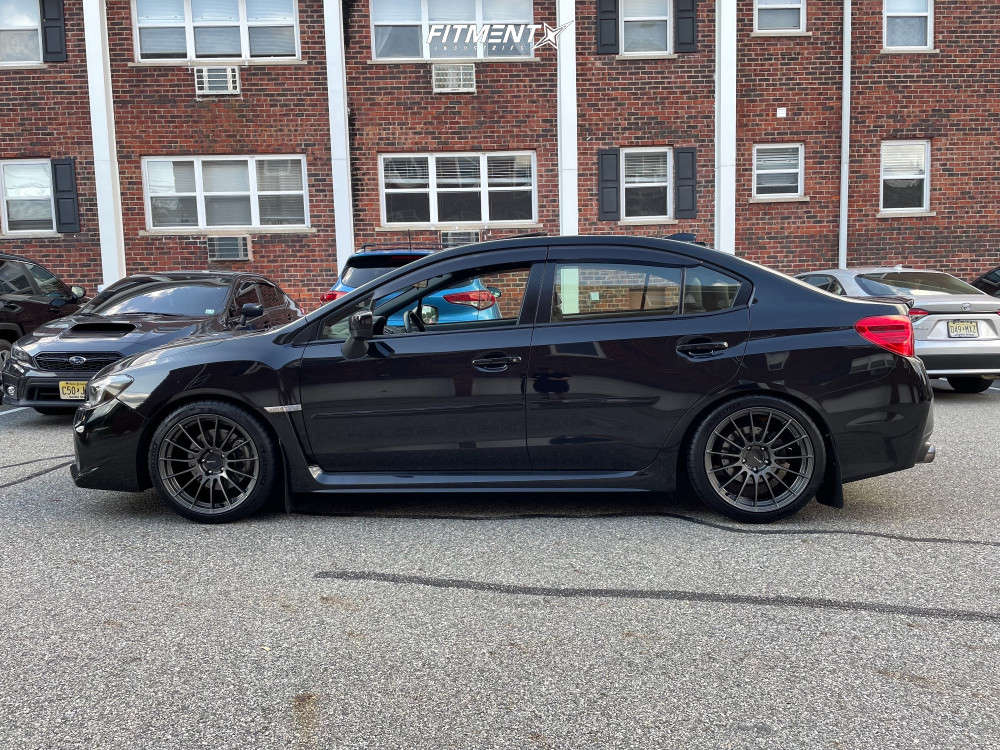 2018 Subaru WRX Limited with 18x9 Enkei Rs05-rr and Michelin 255x35 on Coilovers | 1813435 ...