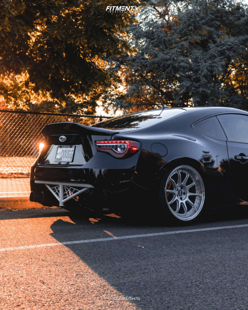 2013 Subaru BRZ Premium with 18x9.5 ESR Cs12 and Haida 215x35 on Air ...