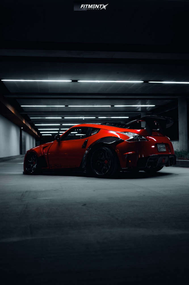 2016 Nissan 370Z Touring with 20x14 Avant Garde AG 46l and Accelera ...