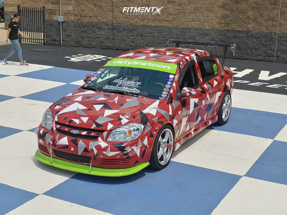 2009 Chevrolet Cobalt LT with 18x7.5 Racing Hart Evolution GT5 and ...