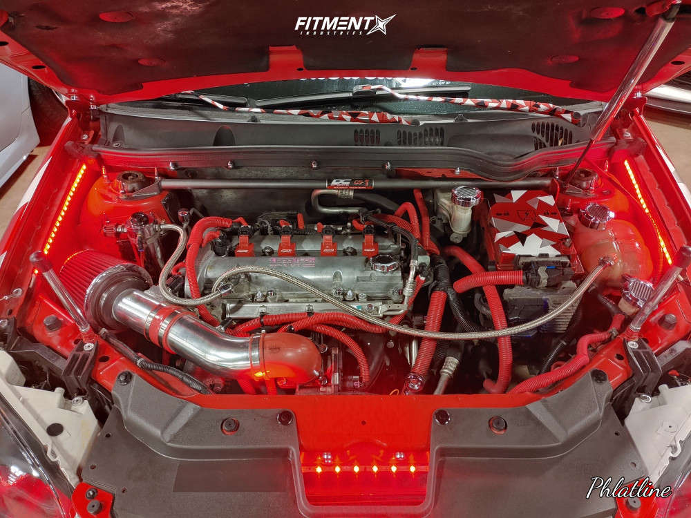 2009 Chevrolet Cobalt LT with 18x7.5 Racing Hart Evolution GT5 and ...