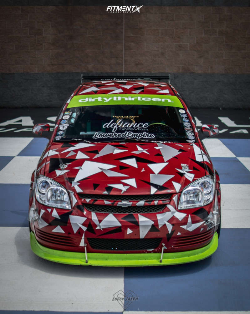 2009 Chevrolet Cobalt LT with 18x7.5 Racing Hart Evolution GT5 and ...