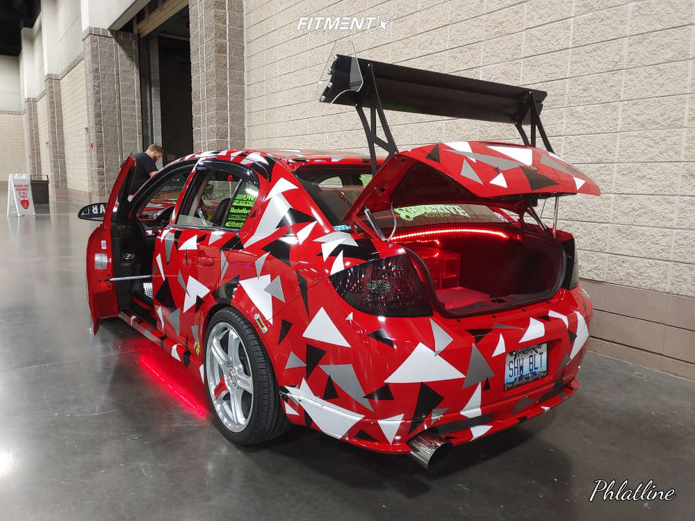 2009 Chevrolet Cobalt LT with 18x7.5 Racing Hart Evolution GT5 and ...