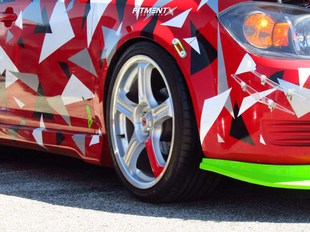 2009 Chevrolet Cobalt LT with 18x7.5 Racing Hart Evolution GT5 and ...