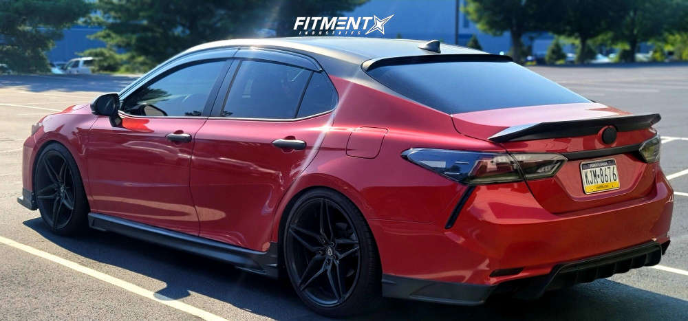 2020 Toyota Camry SE with 20x9 Marquee Luxury M3259 and Bridgestone ...