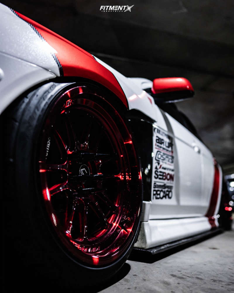 2010 Mitsubishi Lancer Evolution SE with 18x9.5 Cosmis Racing Xt-206r ...