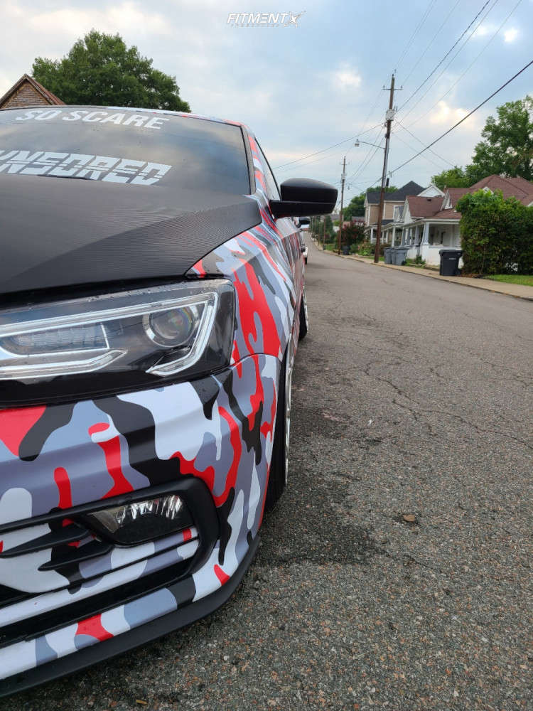 2017 Volkswagen Jetta S with 18x9.5 WatercooledIND Md1 and Achilles ...