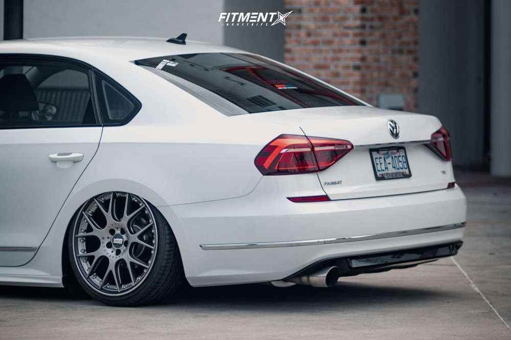 2017 Volkswagen Passat R-Line with 20x9 BBS Chrii and Delinte 225x35 on ...