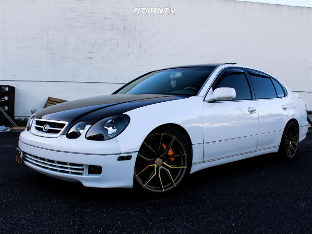 1998 Lexus GS400 Base with 19x8.5 XXR 559 and Lionhart 245x35 on ...