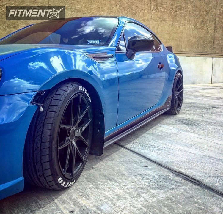 2016 Subaru BRZ Series.HyperBlue with 18x8 Niche Targa and Michelin ...