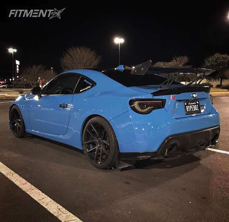 2016 Subaru BRZ Series.HyperBlue with 18x8 Niche Targa and Michelin ...