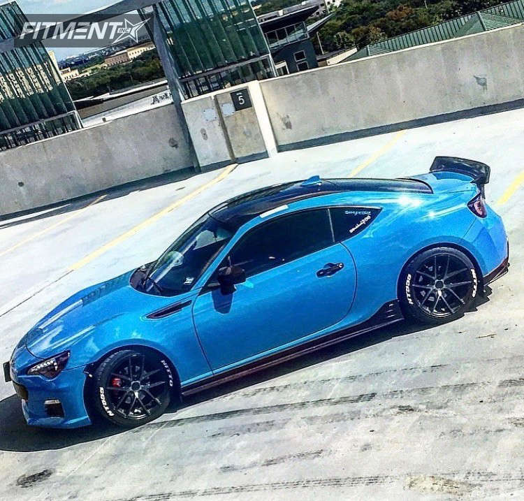 2016 Subaru BRZ Series.HyperBlue with 18x8 Niche Targa and Michelin ...