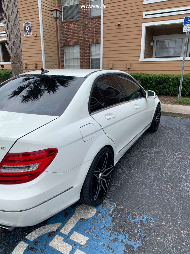 2012 Mercedes-Benz C300 4Matic Luxury with 19x8.5 Marquee Luxury M3259 ...