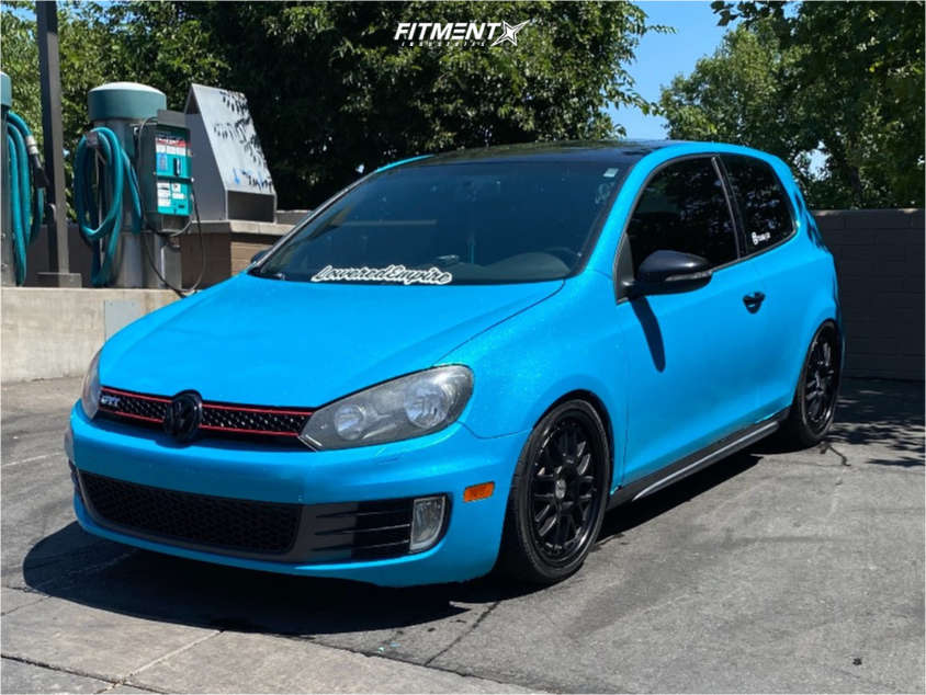 2012 Volkswagen GTI Base with 18x8.5 TSW Valencia and Ohtsu 225x40 on ...