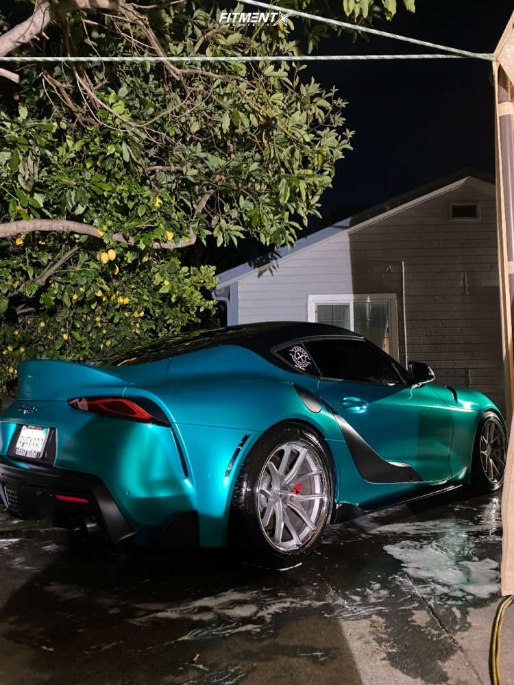 2021 Toyota GR Supra Premium with 19x9.5 Ferrada FR2 and Michelin ...