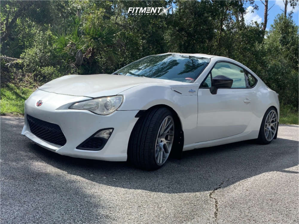2013 Scion FR-S Base with 19x9.5 Anovia Elder and Hankook 225x40 on ...
