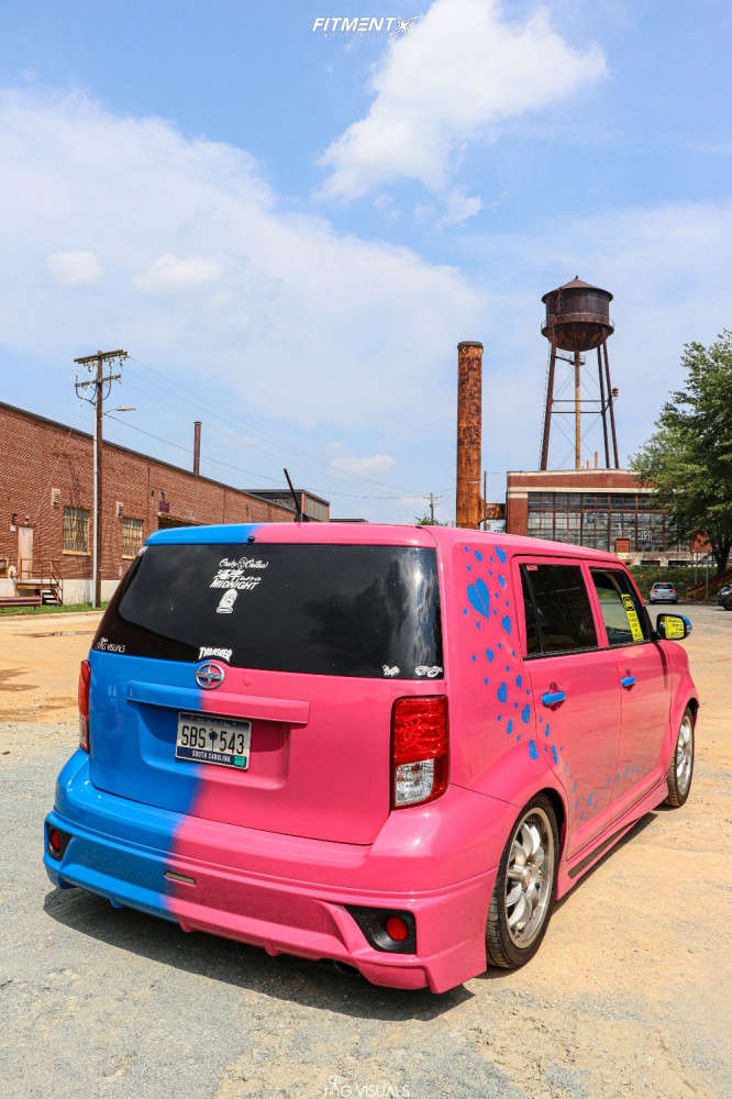 2011 Scion XB Base with 18x8.5 F1R F29 and BFGoodrich 215x35 on Air ...