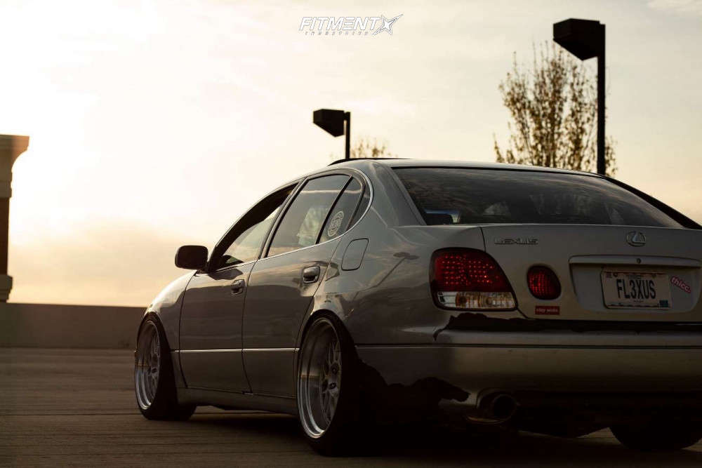 1998 Lexus GS300 4dr Sedan with 19x9.5 Aodhan Ah02 and Advanta 225x35 ...