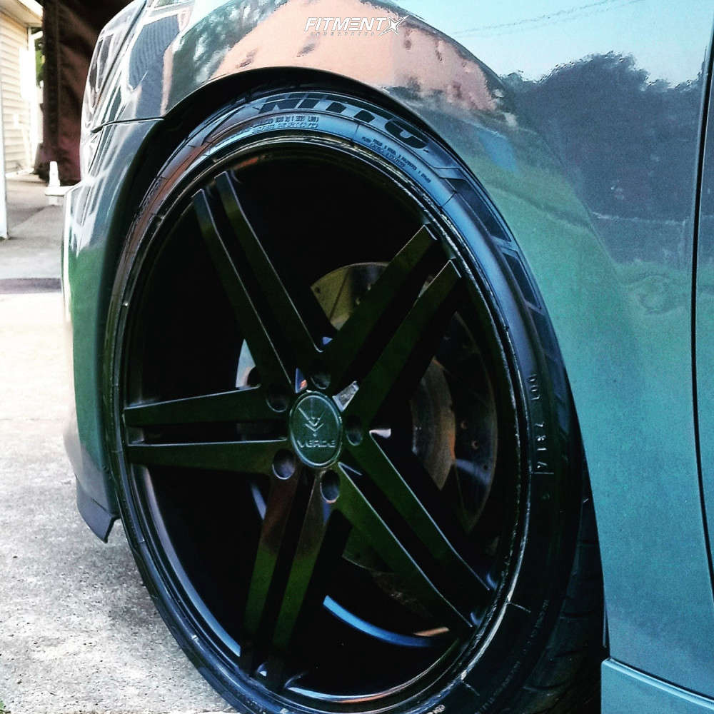 2010 Nissan Maxima S with 20x9 Verde Parallax and Nitto 245x35 on ...