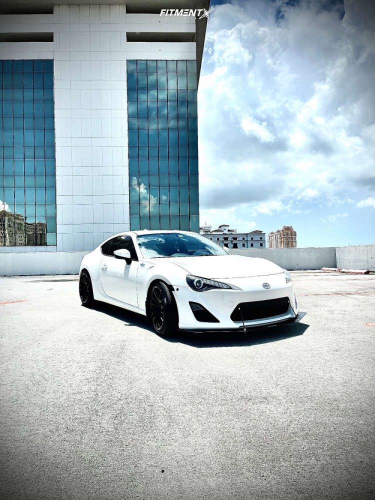 2016 Scion FR-S Base with 18x9.5 AVID1 AV20 and Continental 245x40 on ...