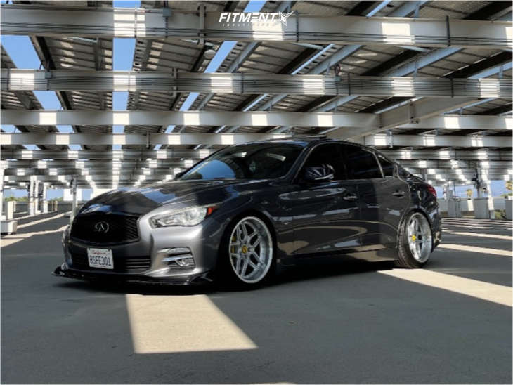 2014 INFINITI Q50 Premium with 19x10.5 ESR Cs15 and Lionhart 225x35 on ...