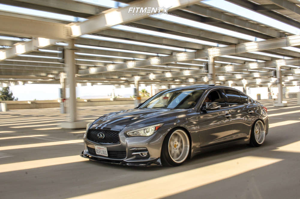 2014 INFINITI Q50 Premium with 19x10.5 ESR Cs15 and Lionhart 225x35 on Coilovers | 1821318 ...