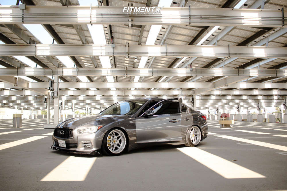 2014 INFINITI Q50 Premium with 19x10.5 ESR Cs15 and Lionhart 225x35 on ...