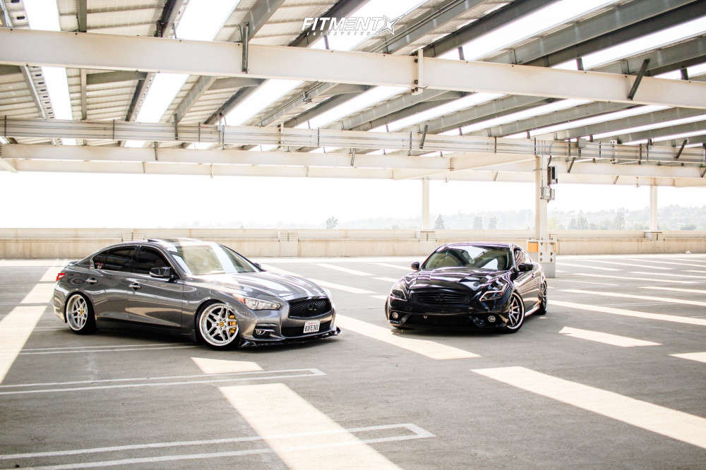 2014 INFINITI Q50 Premium with 19x10.5 ESR Cs15 and Lionhart 225x35 on ...