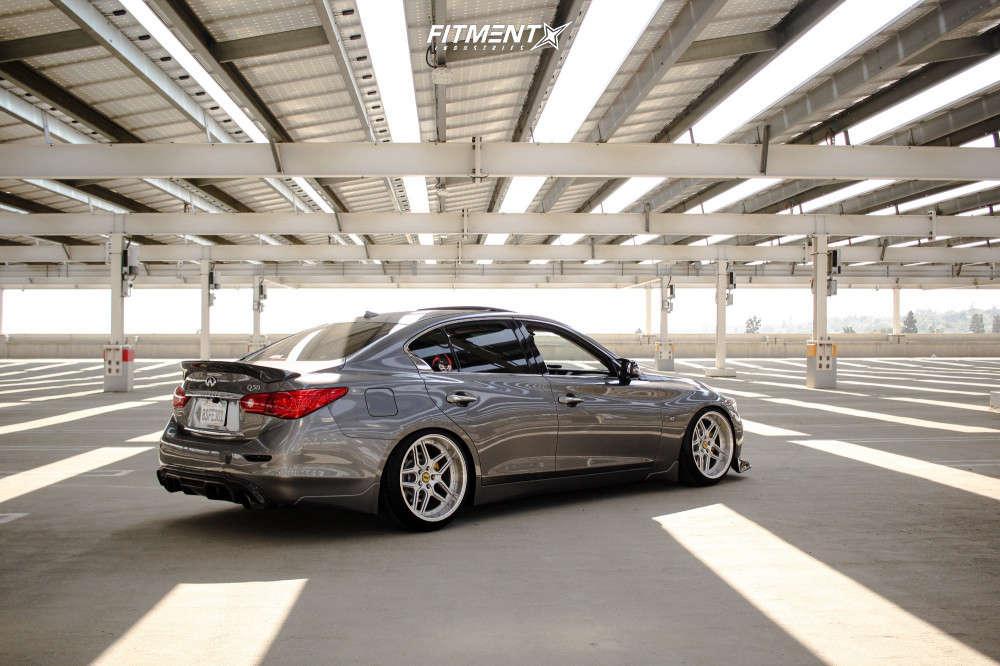 2014 INFINITI Q50 Premium with 19x10.5 ESR Cs15 and Lionhart 225x35 on ...