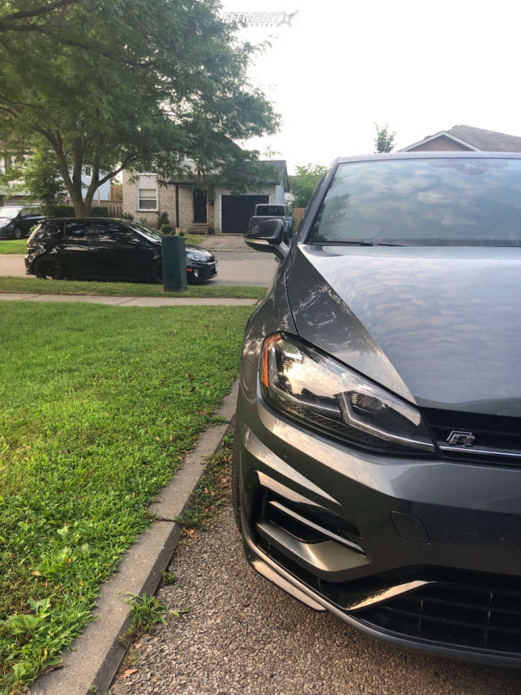 2019 Volkswagen Golf R Base with 18x8.5 Enkei Ts9 and Goodyear 235x40 ...