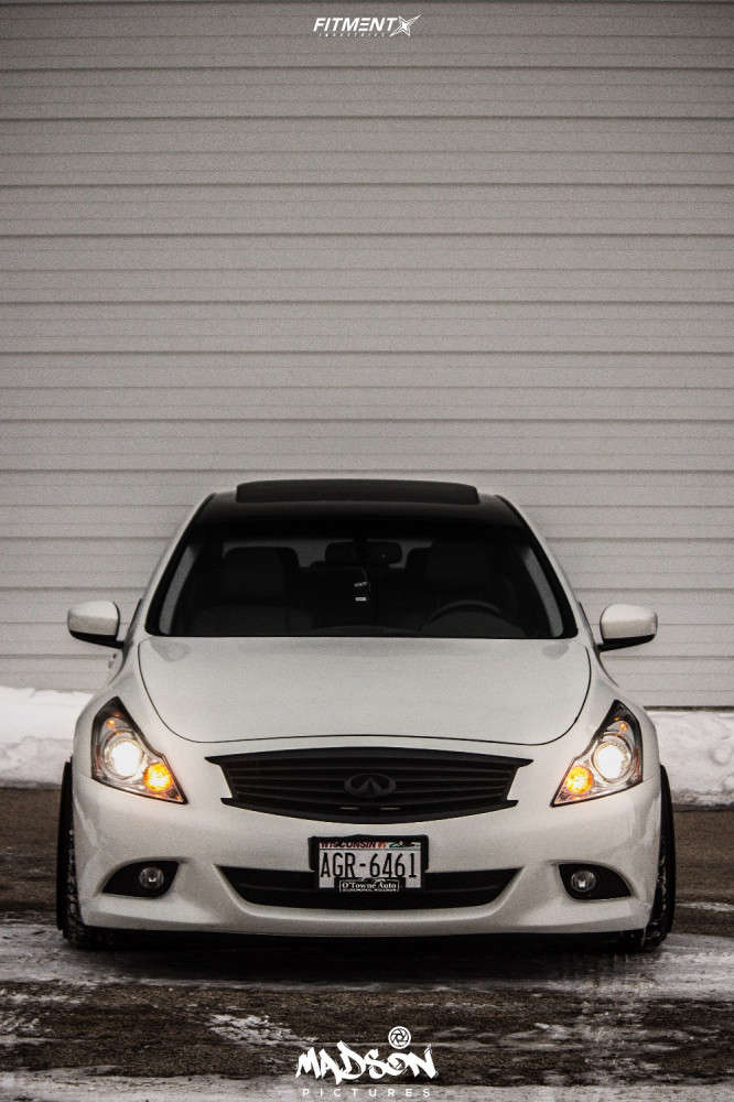 2012 INFINITI G37 X with 19x11 Aodhan Ds07 and Michelin 235x35 on ...