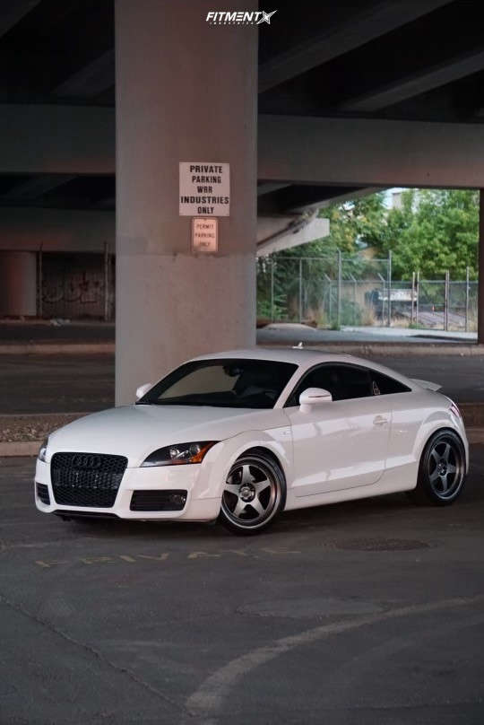2009 Audi TT Base with 19x9.5 Kansei Knp and Falken 255x35 on Coilovers ...