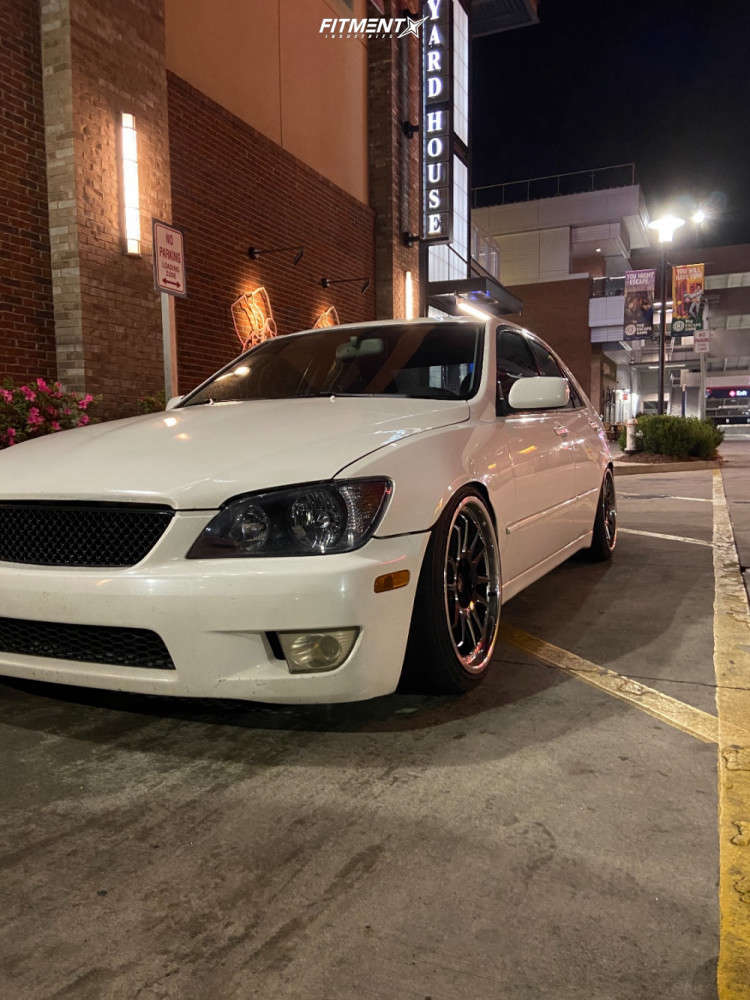 2003 Lexus IS300 Base with 18x9 Cosmis Racing Xt-206r and Atrezzo ...