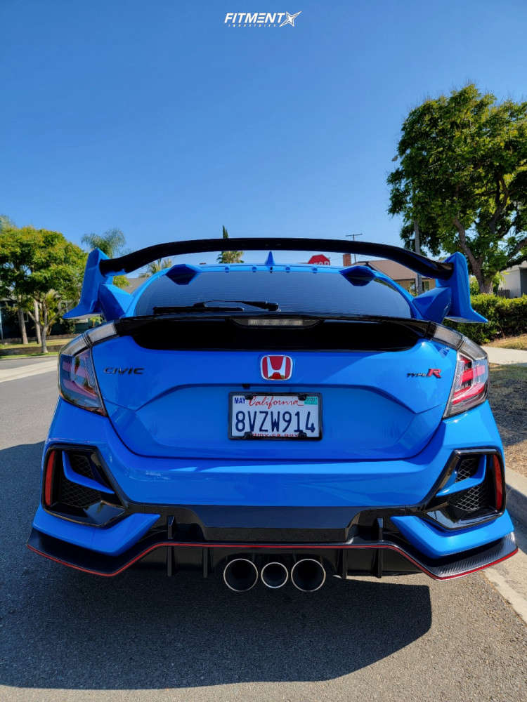 2021 Honda Civic Type R with 18x9.5 Volk Te37sl and Michelin 255x35 on ...