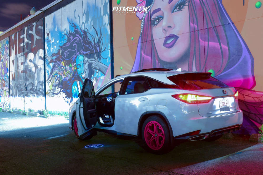 2020 Lexus RX350 F Sport with 20x9.5 SK Forged Mona and Toyo Tires ...