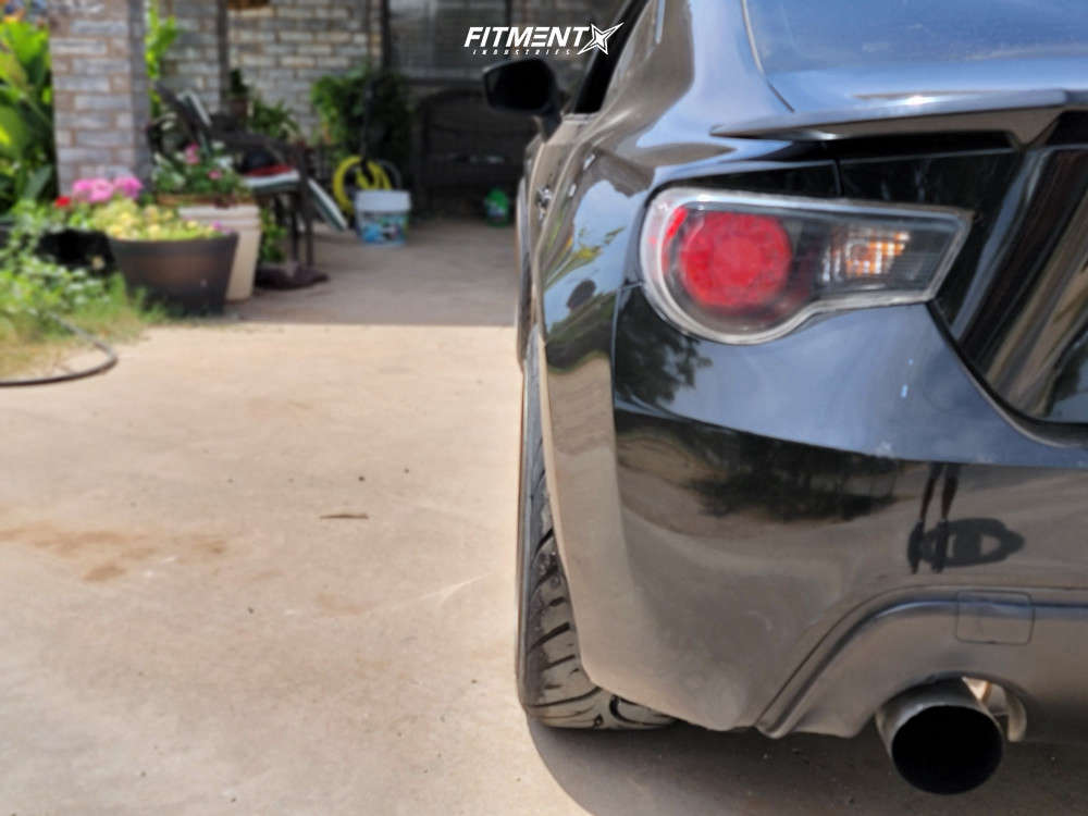 2015 Scion FR-S Base with 18x9.5 ESR Cs1 and Federal 245x40 on Stock ...