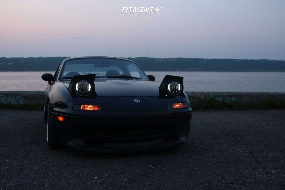 1996 Mazda Miata Base with 15x8 Enkei 92 and Goodride 195x55 on ...