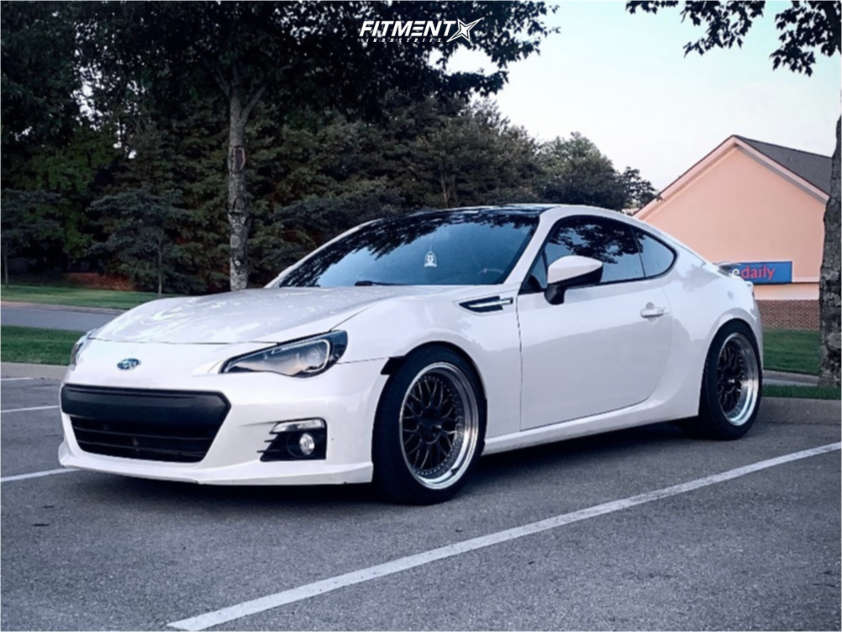 2014 Subaru BRZ Limited with 18x9.5 ESR Sr01 and Accelera 235x40 on Air ...