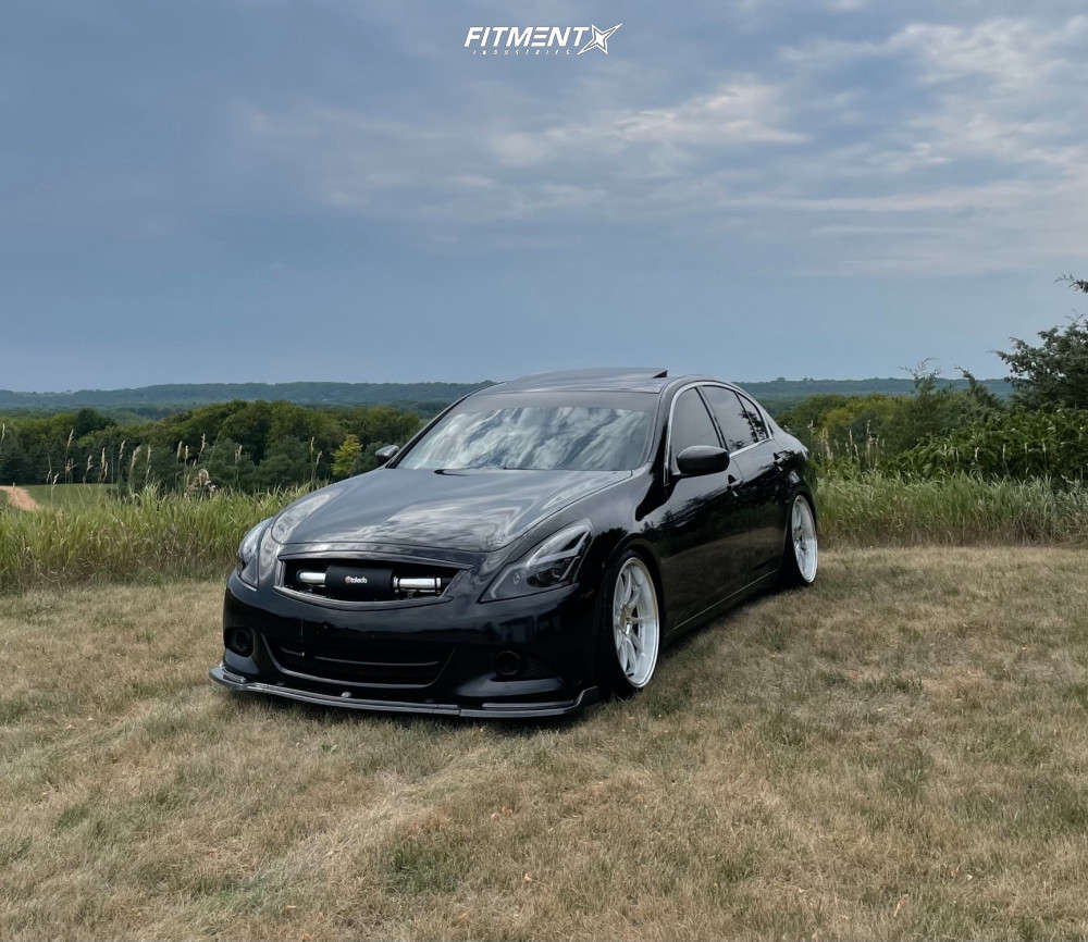 2012 INFINITI G37 X with 19x9.5 Aodhan Ds07 and Accelera 235x35 on ...