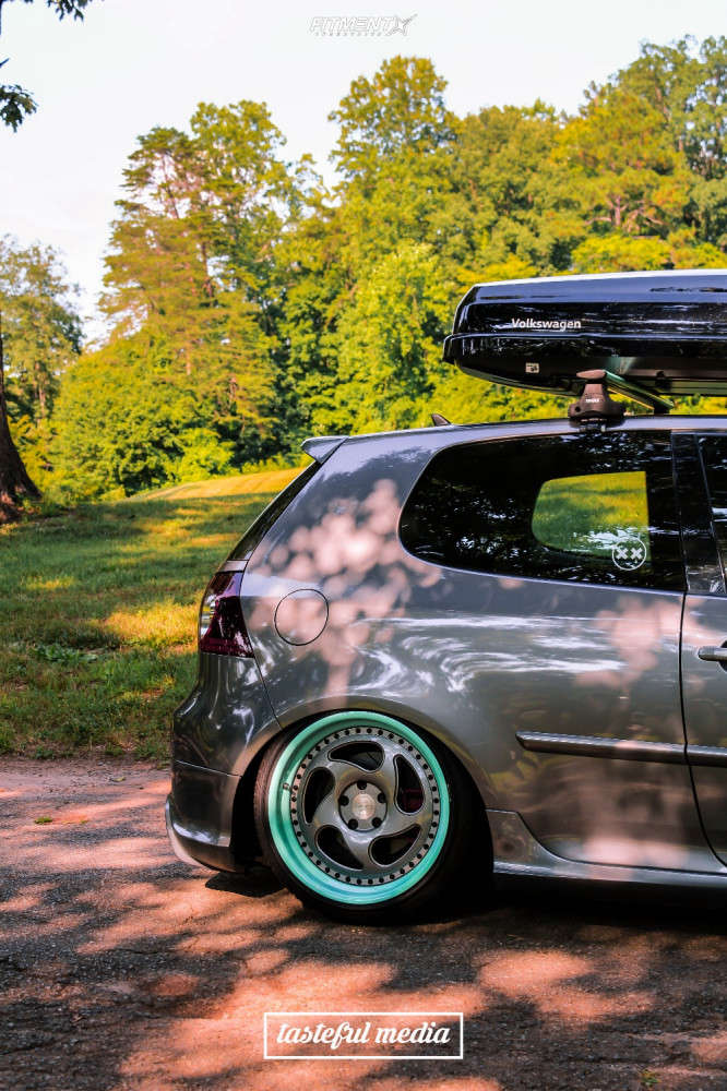 2008 Volkswagen GTI Base with 18x9.5 Heritage Avus and Achilles 215x40 ...