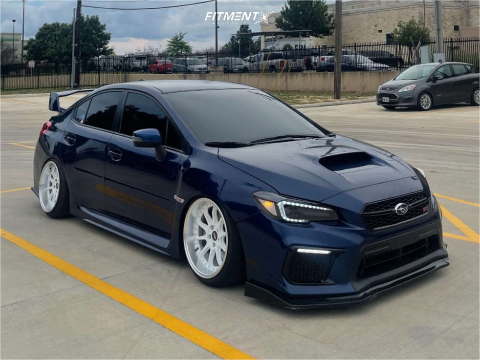 2015 Subaru WRX STI Base with 18x10.5 ESR Cs12 and Federal 225x40 on ...